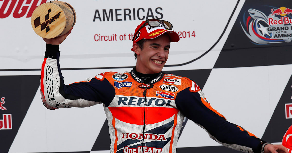 Champion du monde MotoGP Marc Márquez Record 2014