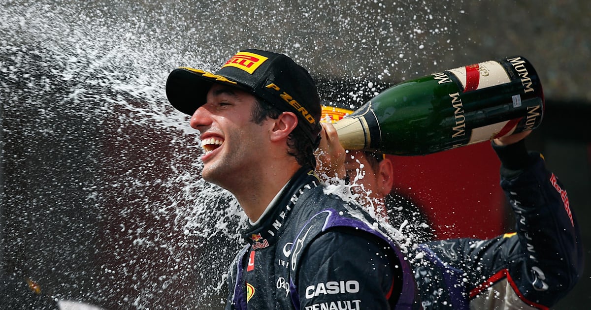 Daniel Ricciardo first win at Canadian Grand Prix