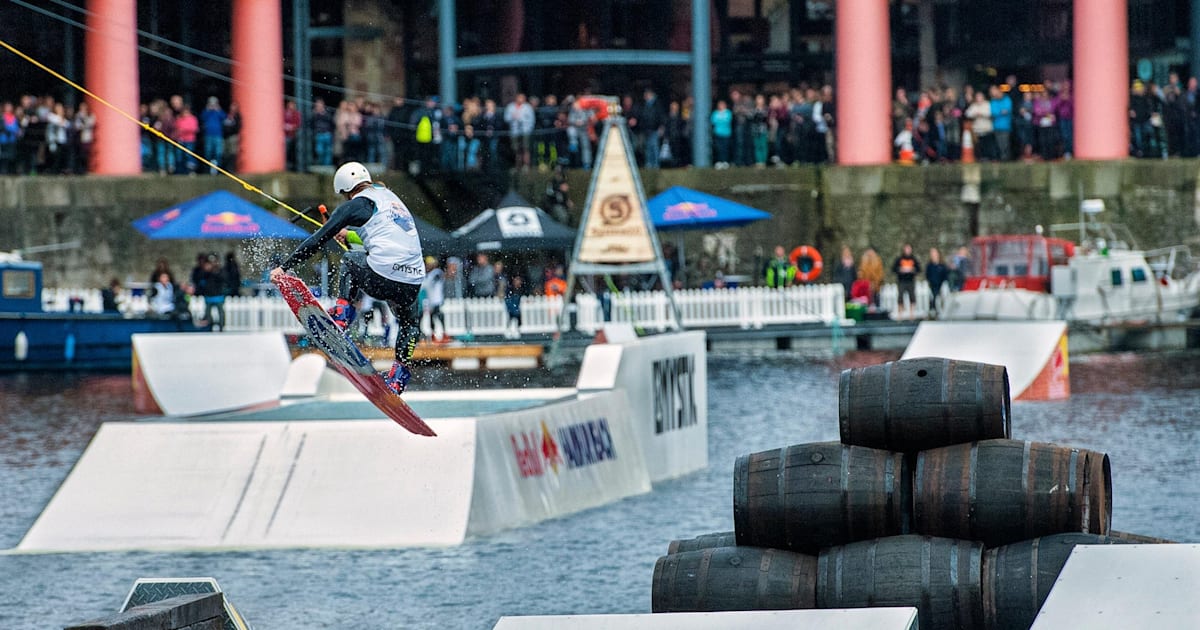 What the hell is Red Bull Harbour Reach wakeboarding