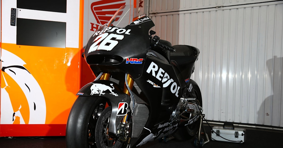 Confira a nova Repsol Honda com pintura Red Bull