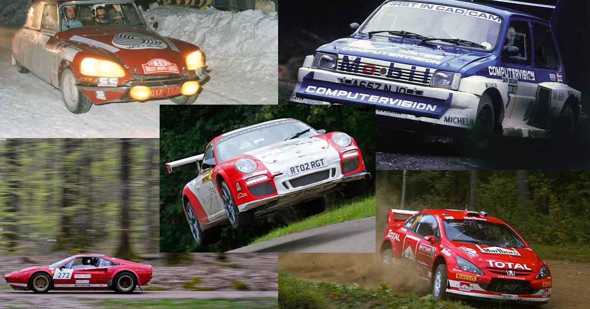 Five unlikely rally cars, including the Porsche 911 GT3