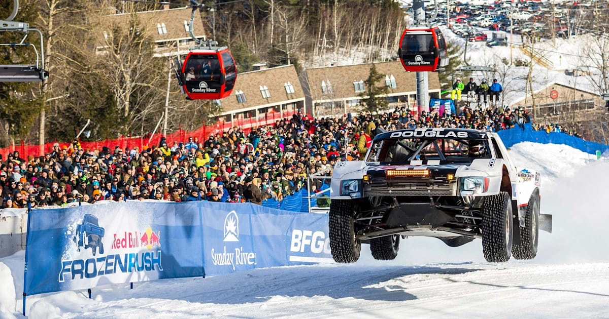 Red Bull Frozen Rush 2015 Truck Race Top 5 Moments