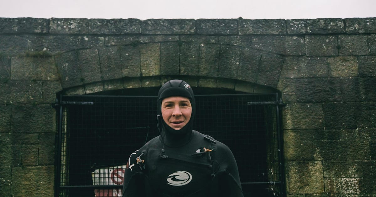 Andrew Cotton talks about big wave surfing