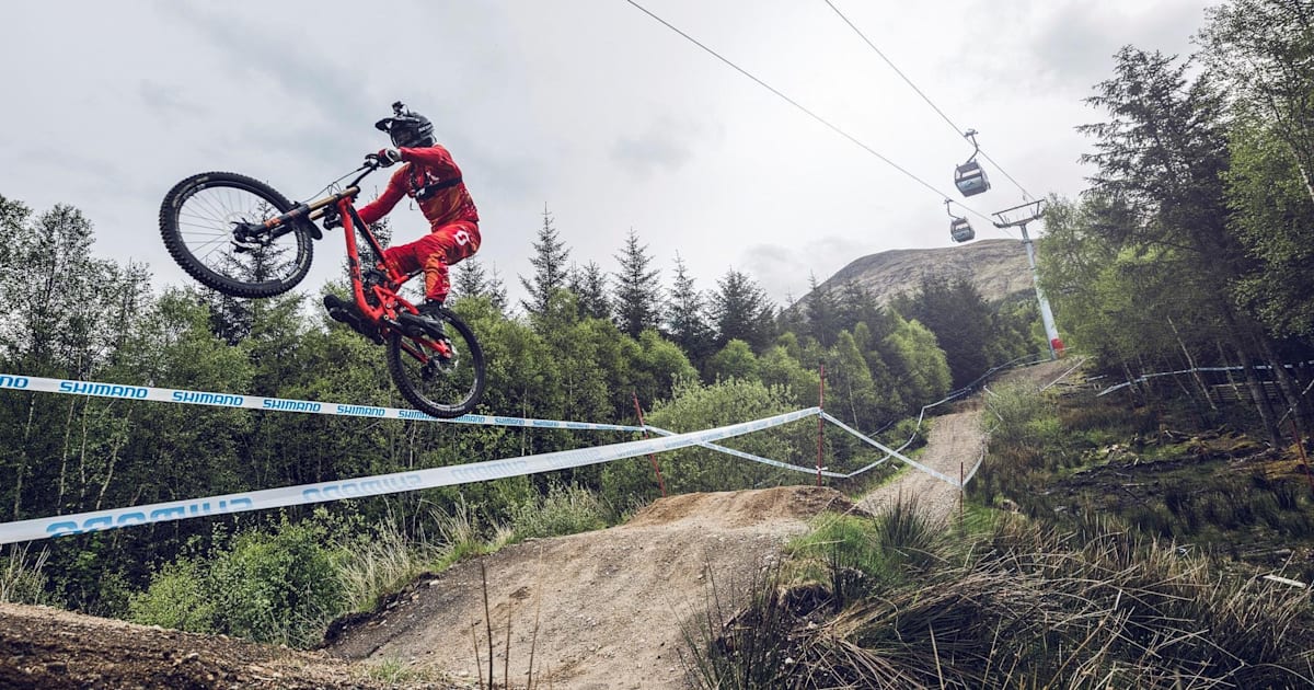 Fort William DH Course Preview GoPro video Claudio