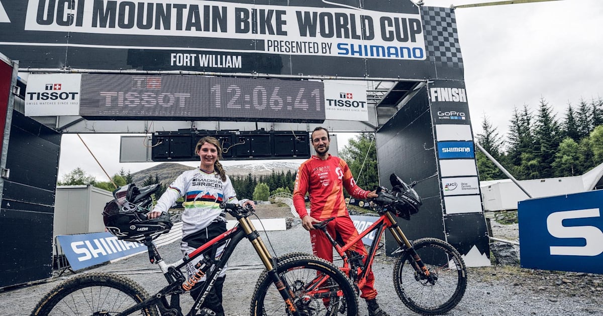 Fort William DH Kurs Preview GoPro Video Claudio