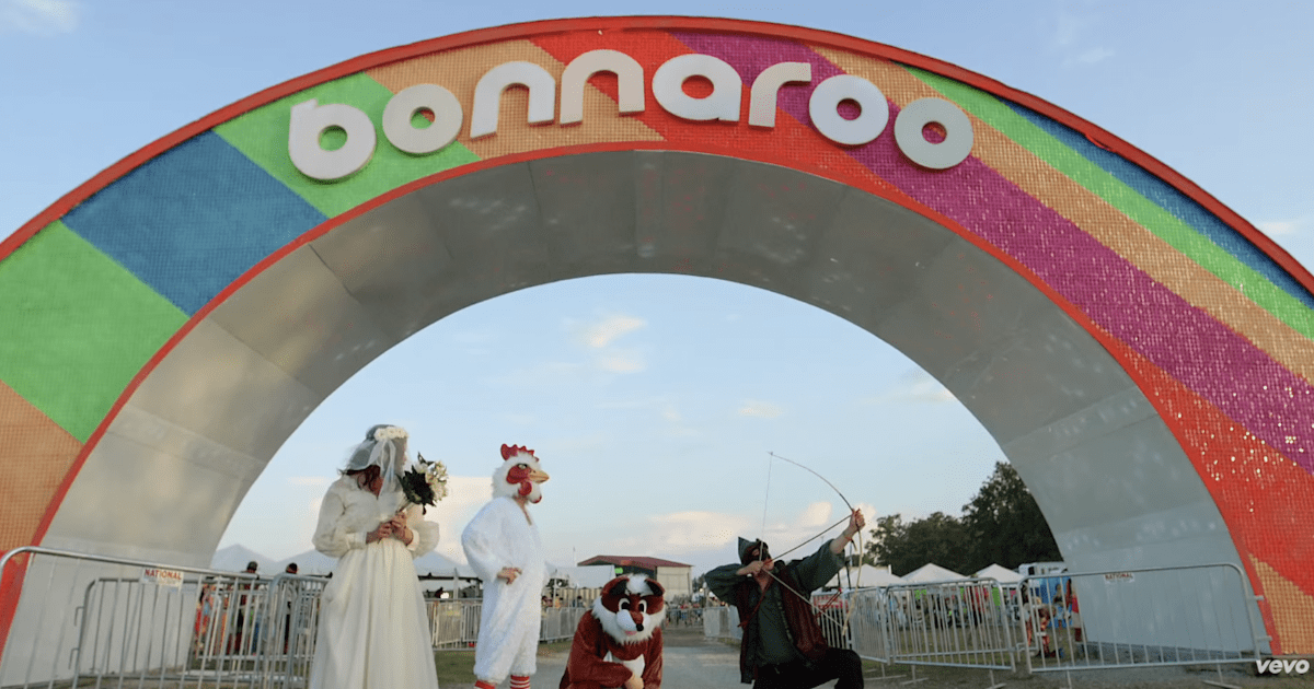 Mumford & Sons Made 'The Wolf' Video at Bonnaroo 2015