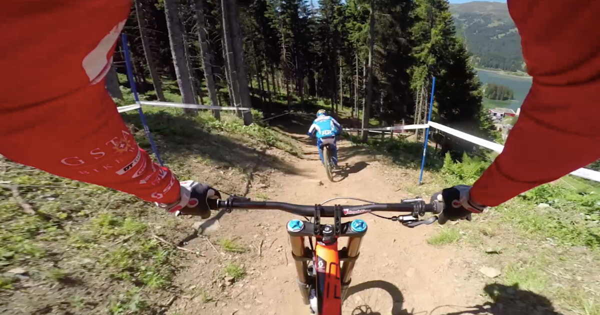 Claudio Caluori Vorschau Track Lenzerheide GoPro MTB