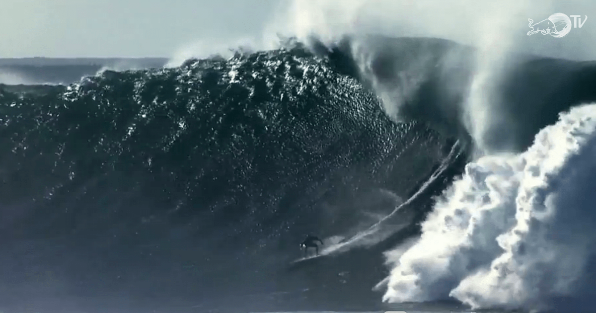 One of the Greatest Big-Wave Rides of All Time