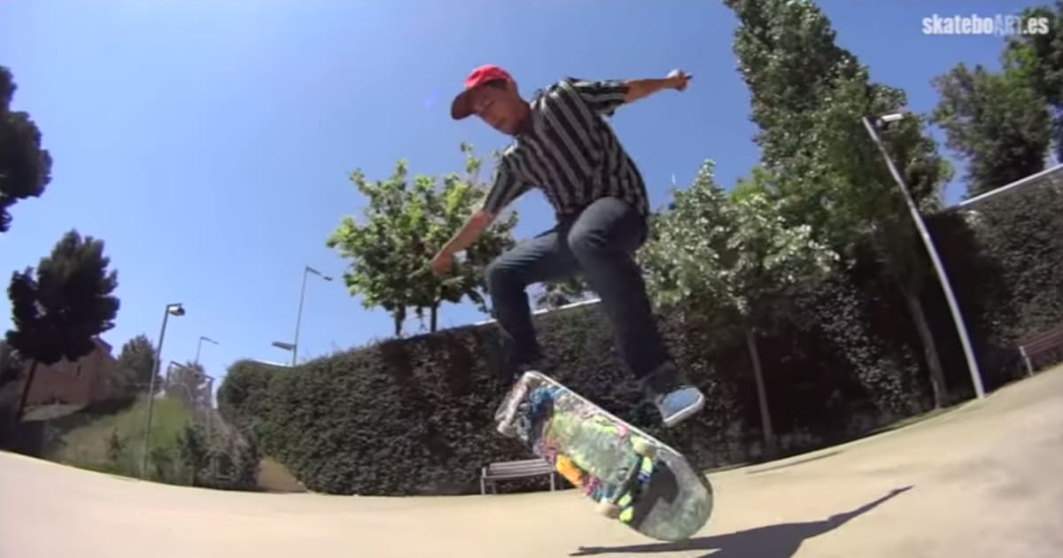 Récords de skate: ¡104 Flips seguidos!