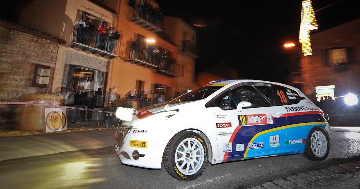Michele Tassone rally: chef campione con Peugeot 208