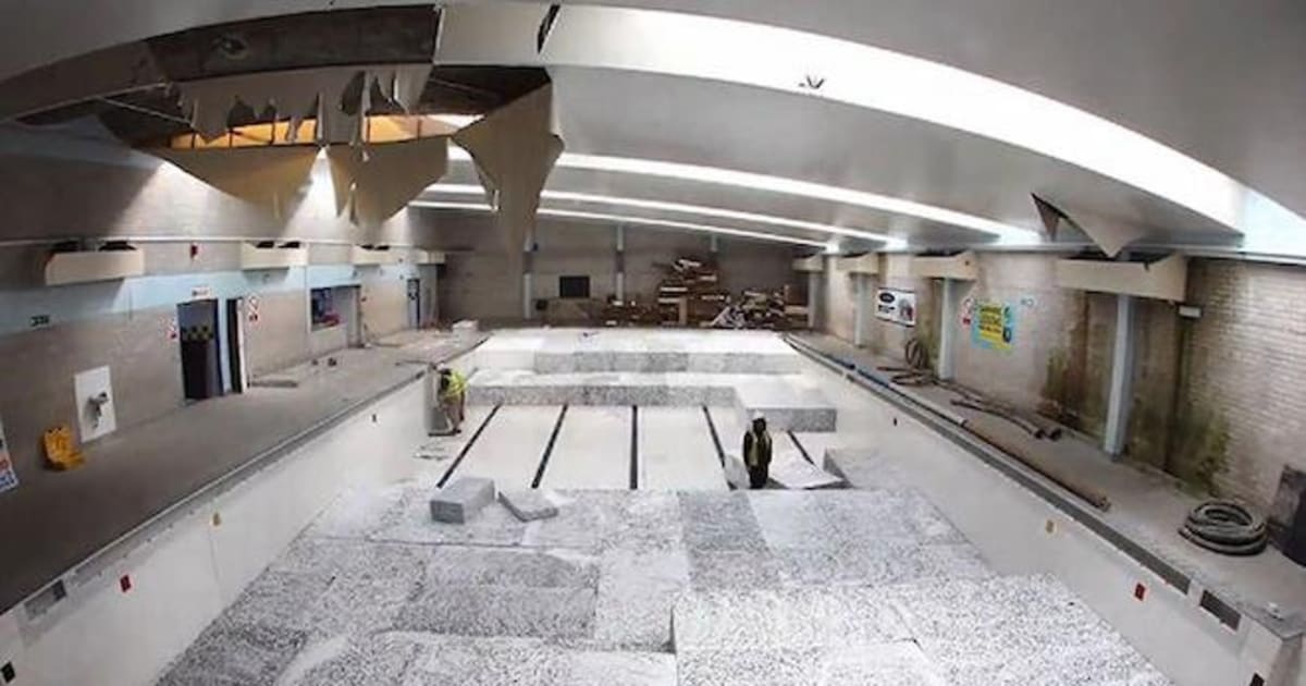 Una alberca, el skatepark perfecto