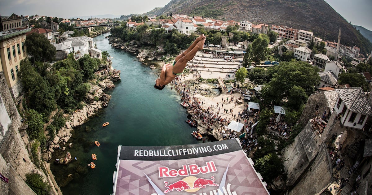 Red Bull Cliff Diving World Series Mostar video