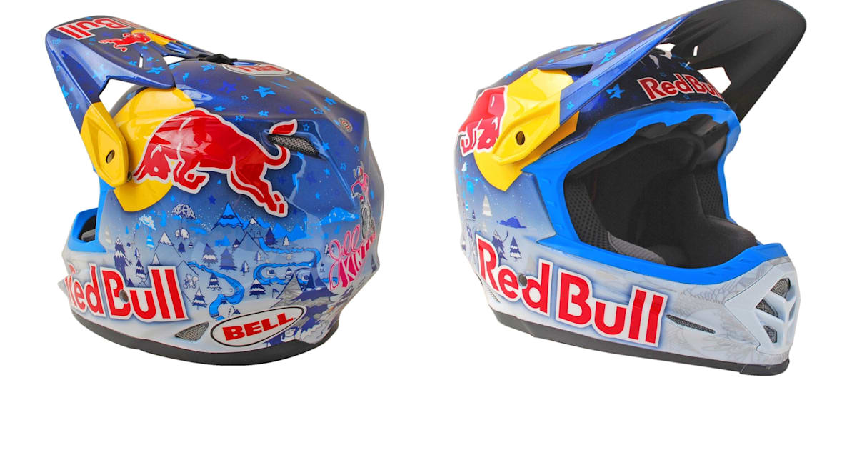 Nejlepší custom Airtrix Red Bull bike helmy (BMX, MTB)