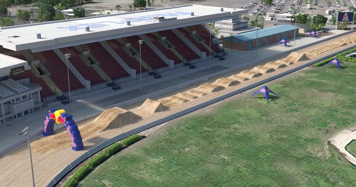 2015 Red Bull Straight Rhythm Track Animation