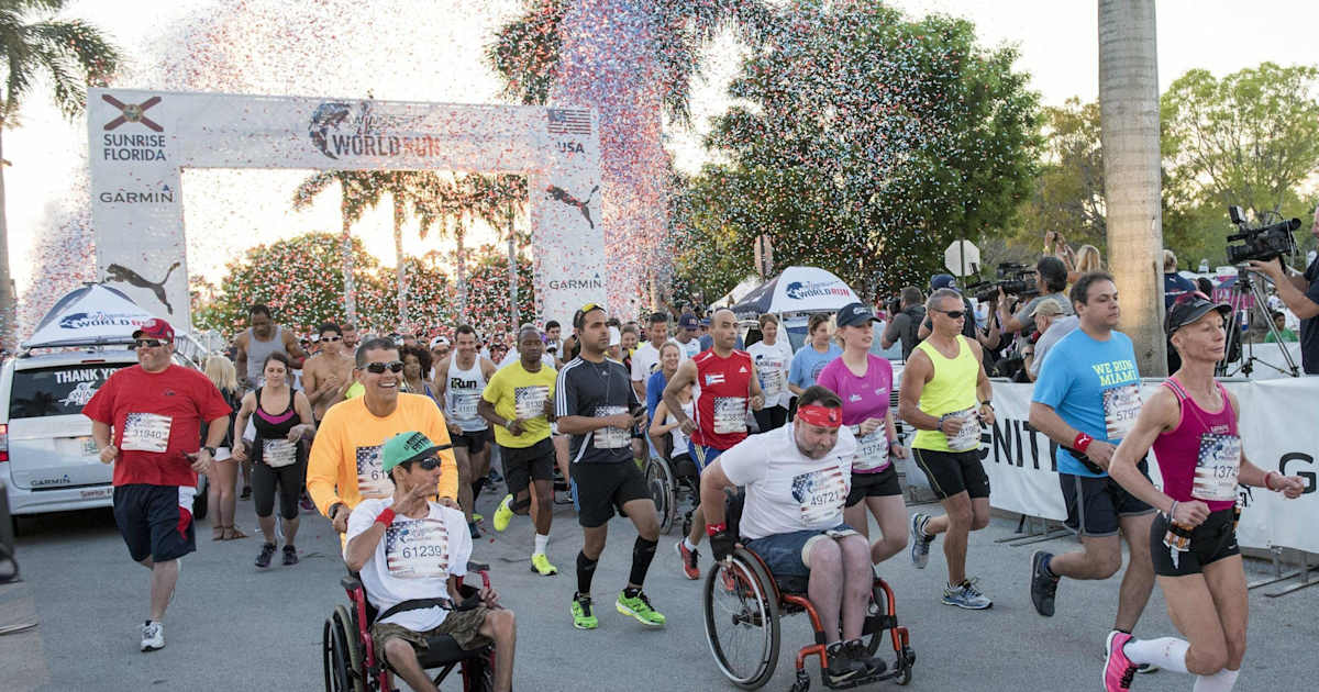 US Runners on Wings for Life World Run Experience
