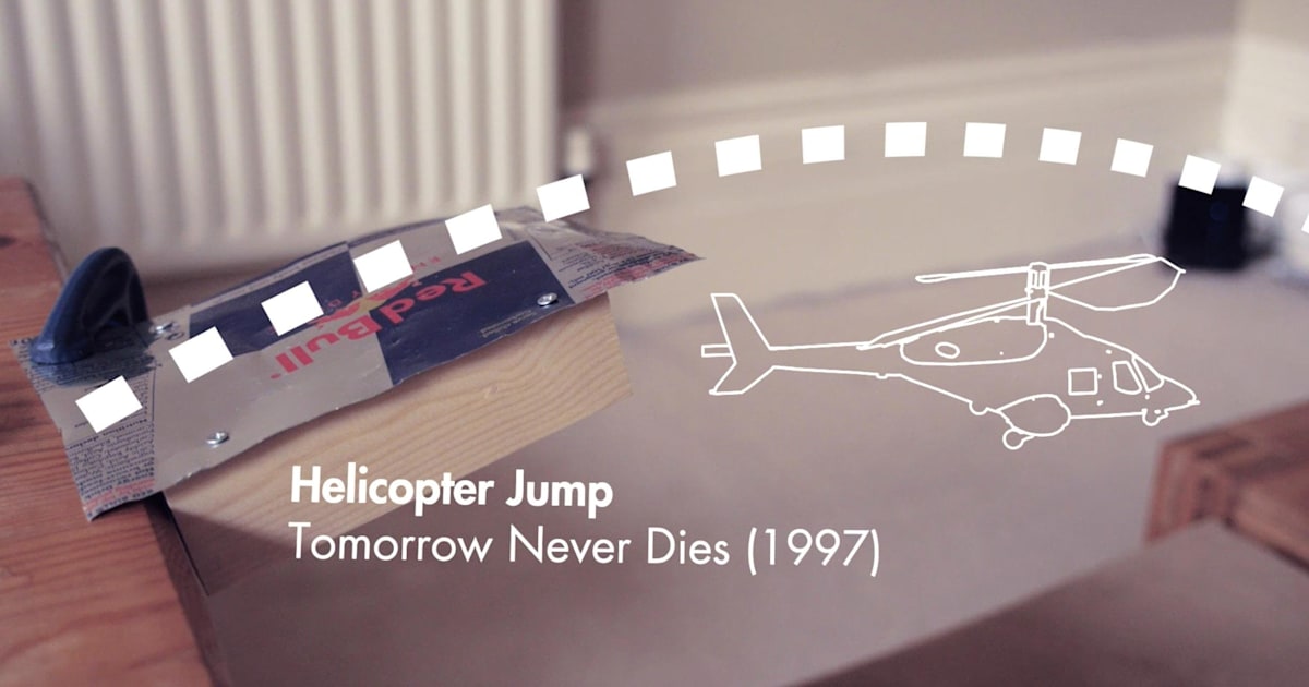 Making of the James Bond stunts video with toys