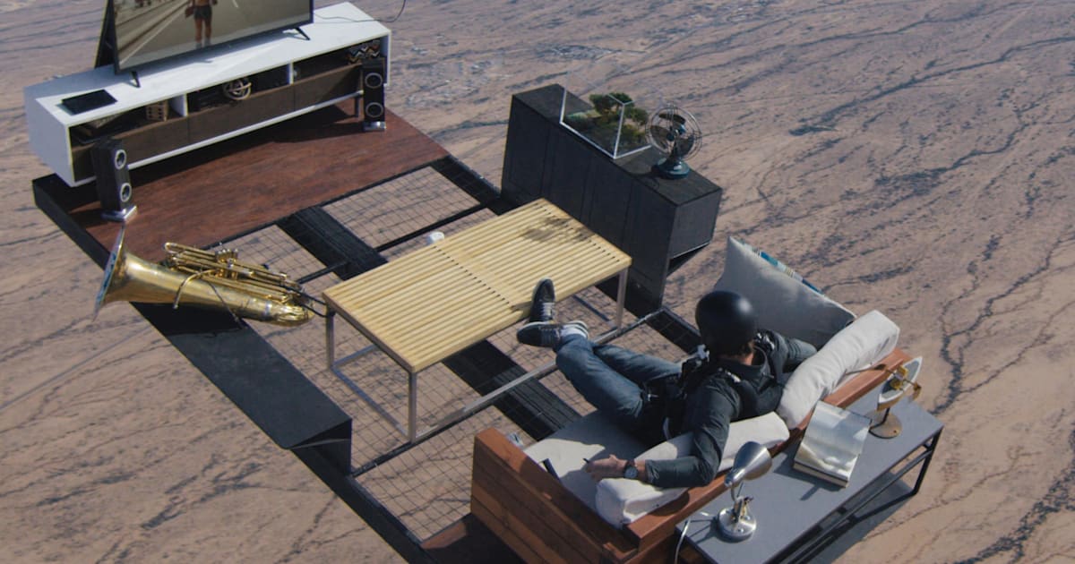 Skydrive: Jeff Provenzano e il salotto volante