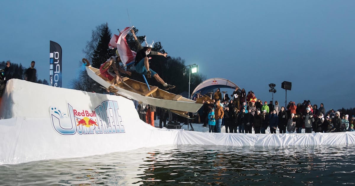 Video: meeleolukas Red Bull Jump & Freeze