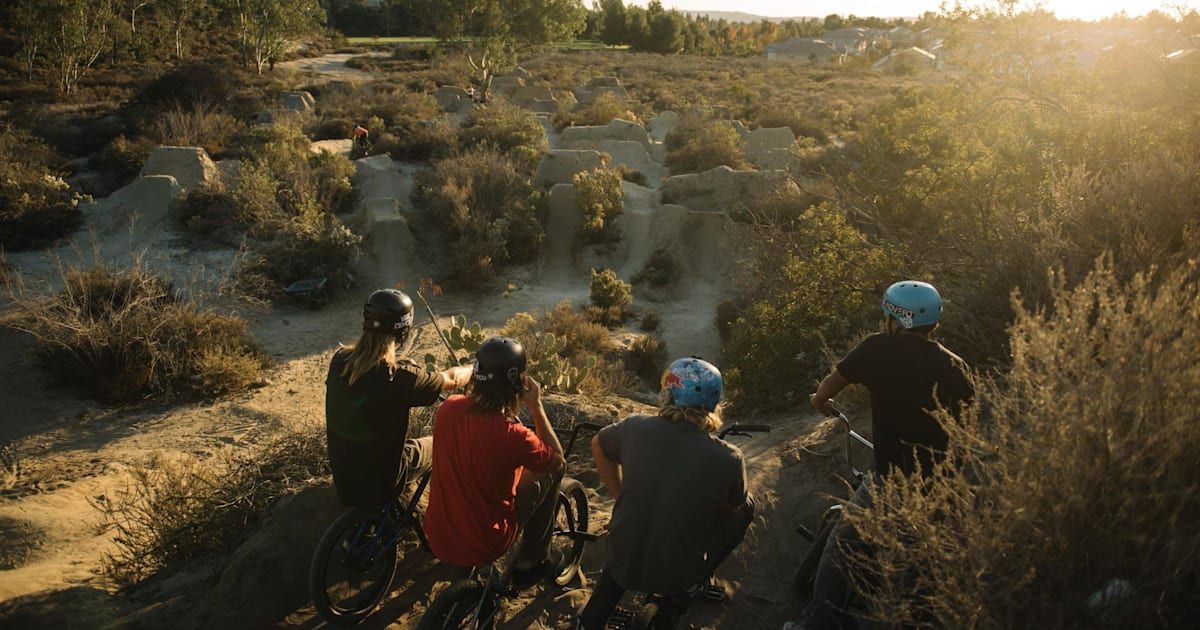 BMX Pro Mike ‘Hucker’ Clark at Home in California