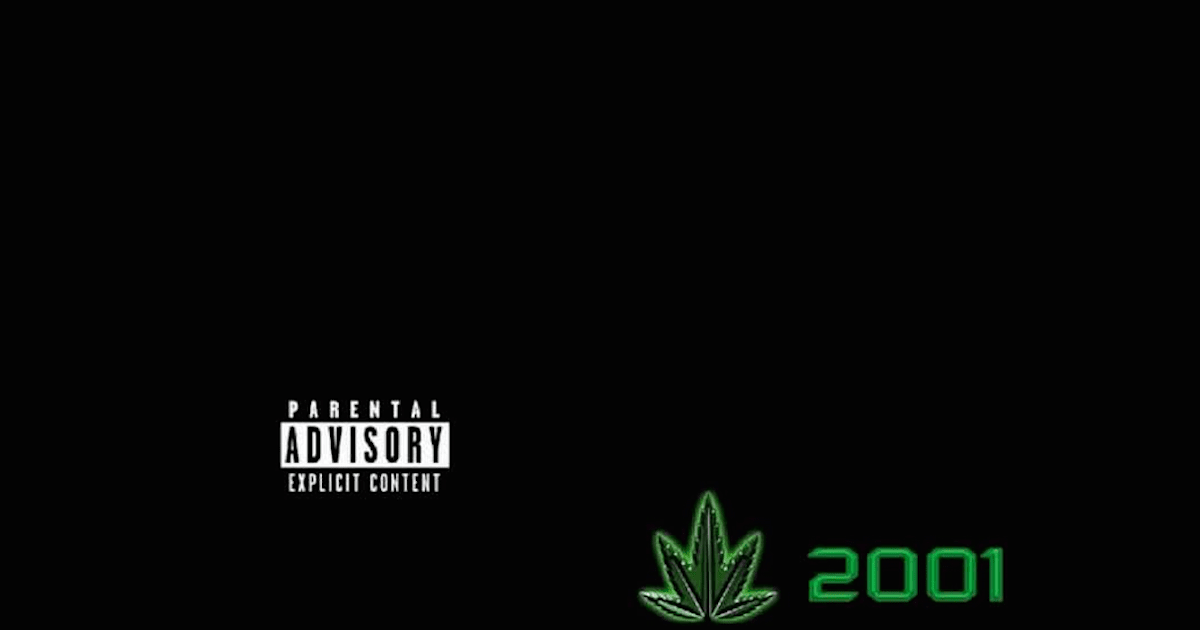 Throwback Thursday: Dr. Dre — 2001