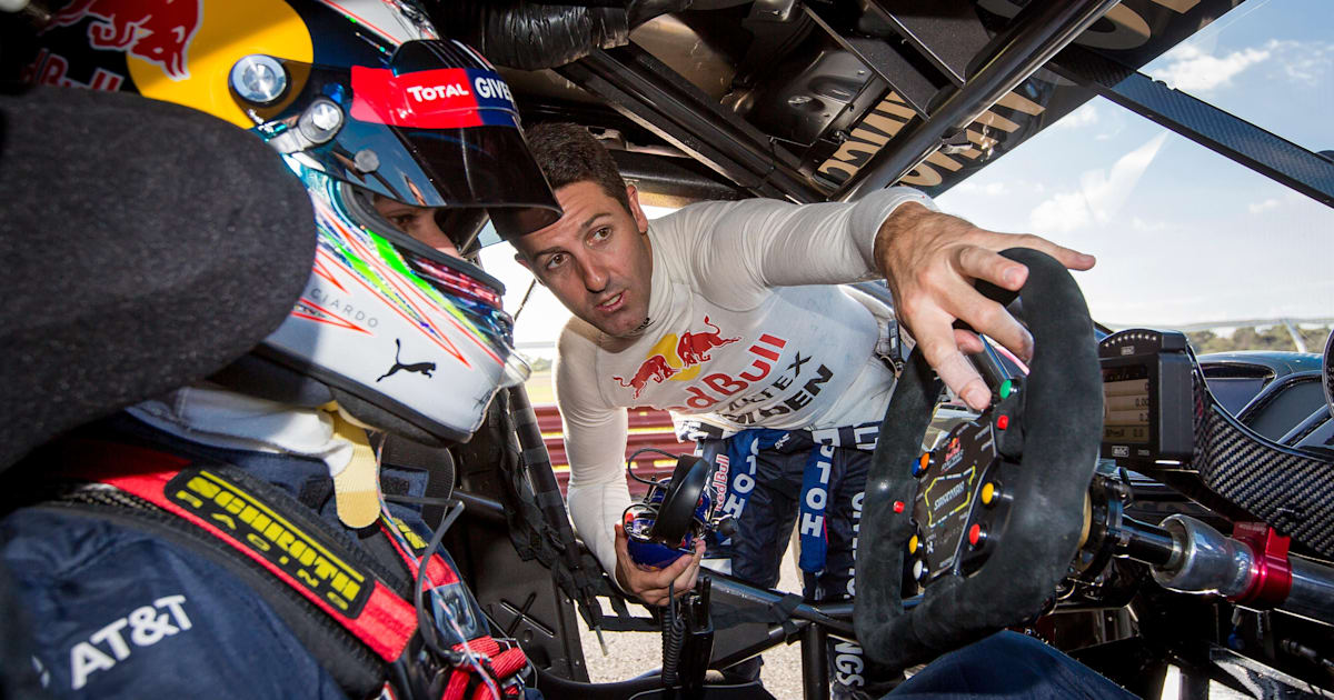 F1 Driver Daniel Ricciardo V8 Supercar video | Red Bull
