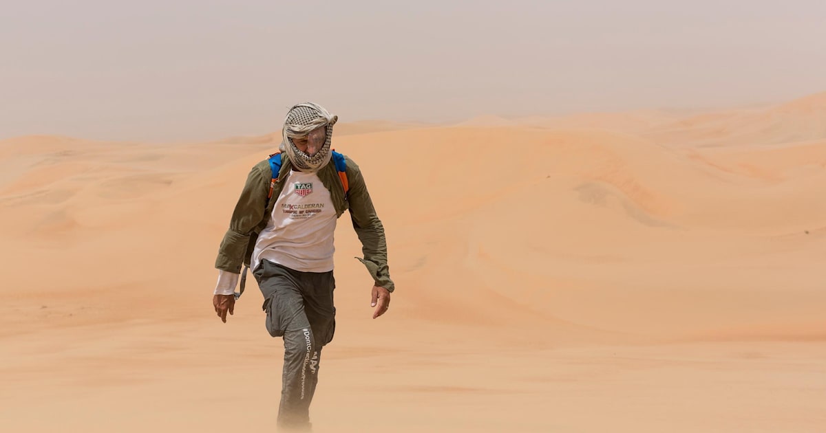 Max Calderan ha attraversato il Tropico del Cancro