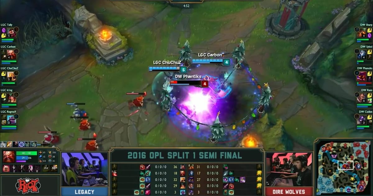 League of Legends Esports OPL Finals Preview