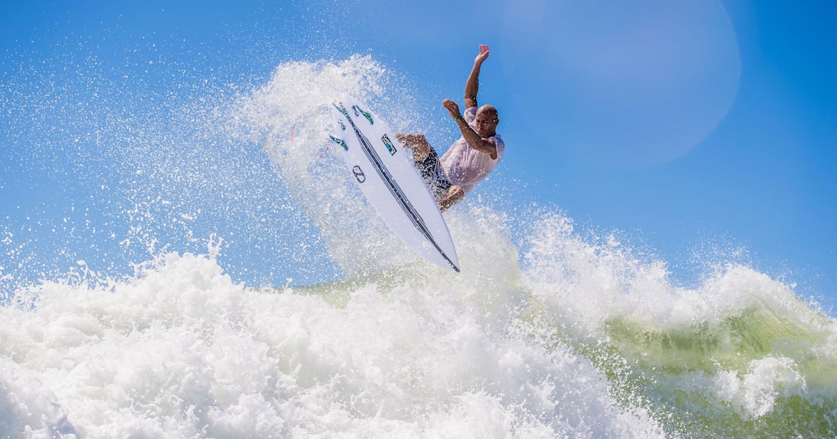 Bald surfers: These guys are Too Blessed to be Stressed