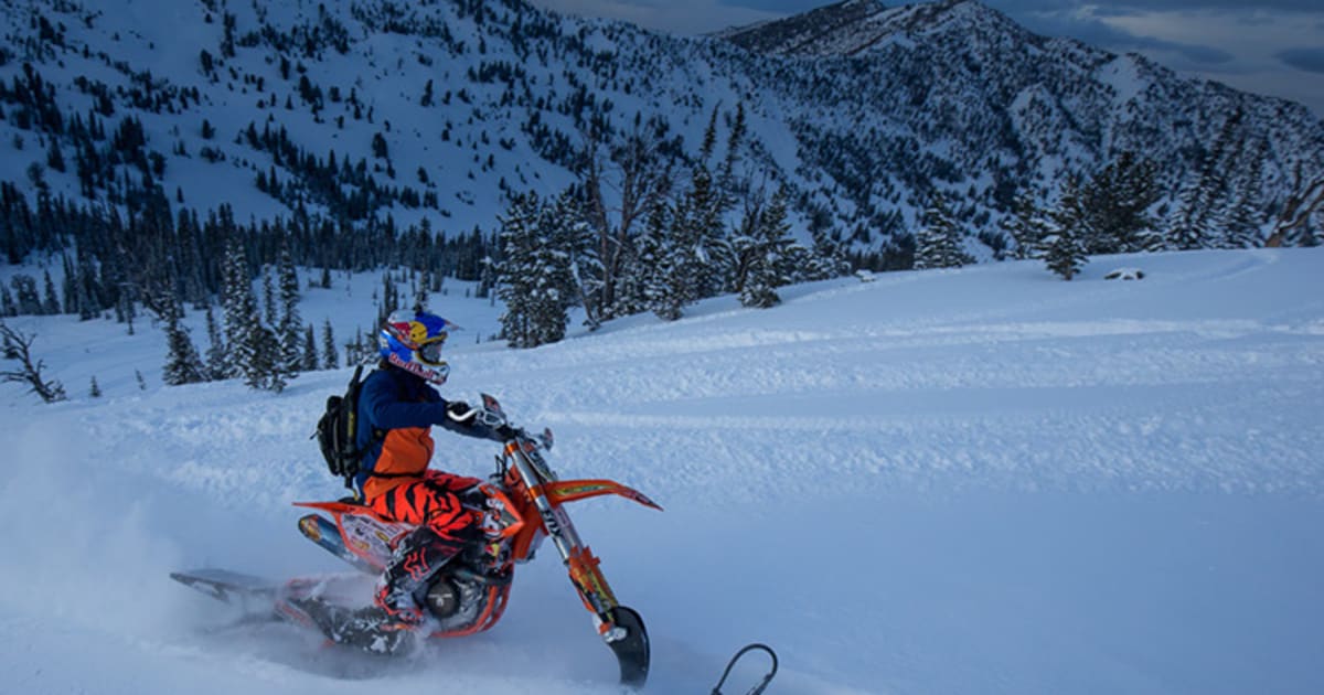Snowbiking explained: Your new favourite action sport