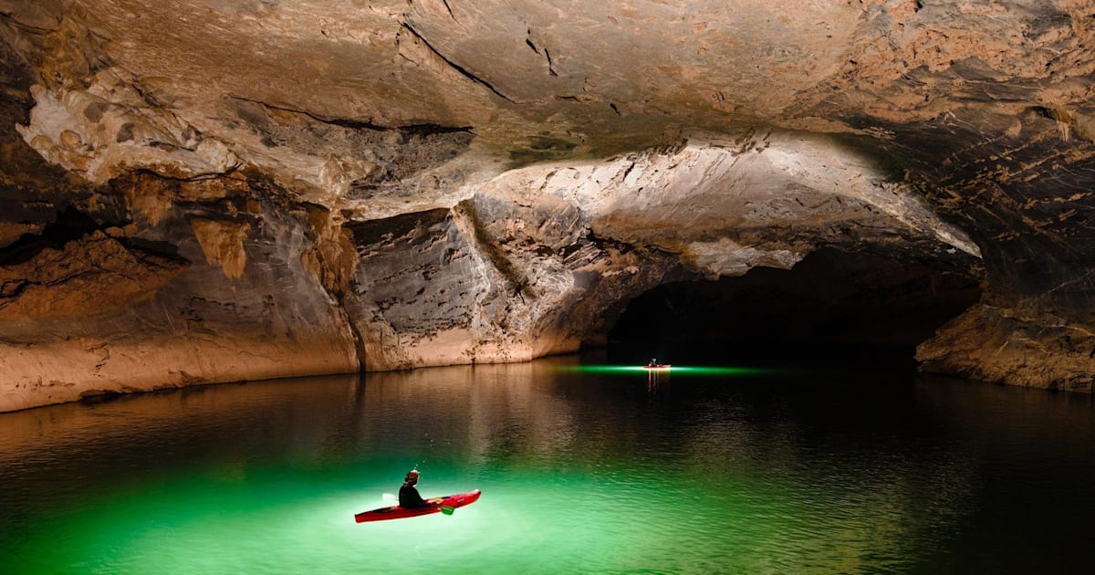 Descubre esta increíble cueva en un río de Laos