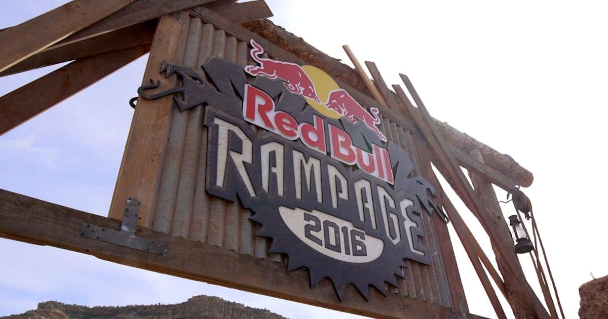 Riders on the new Red Bull Rampage 2016 venue