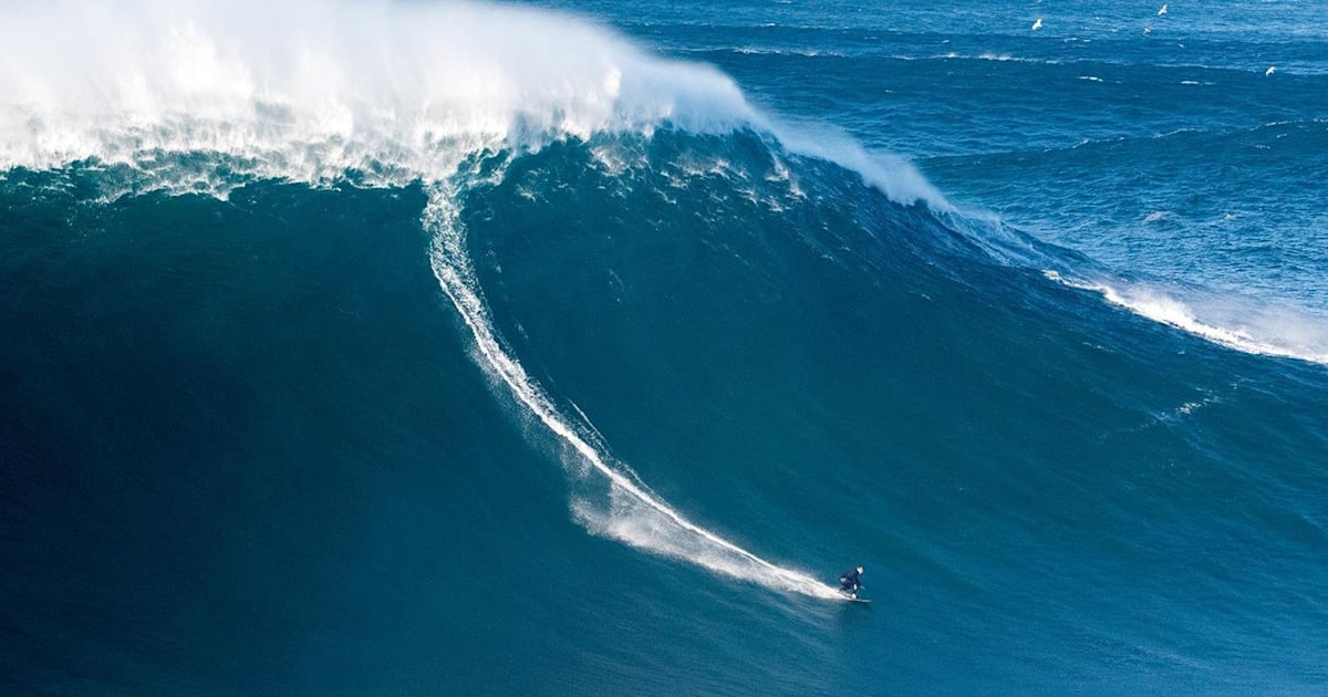 Nazare big wave surfing: Watch the opening day video