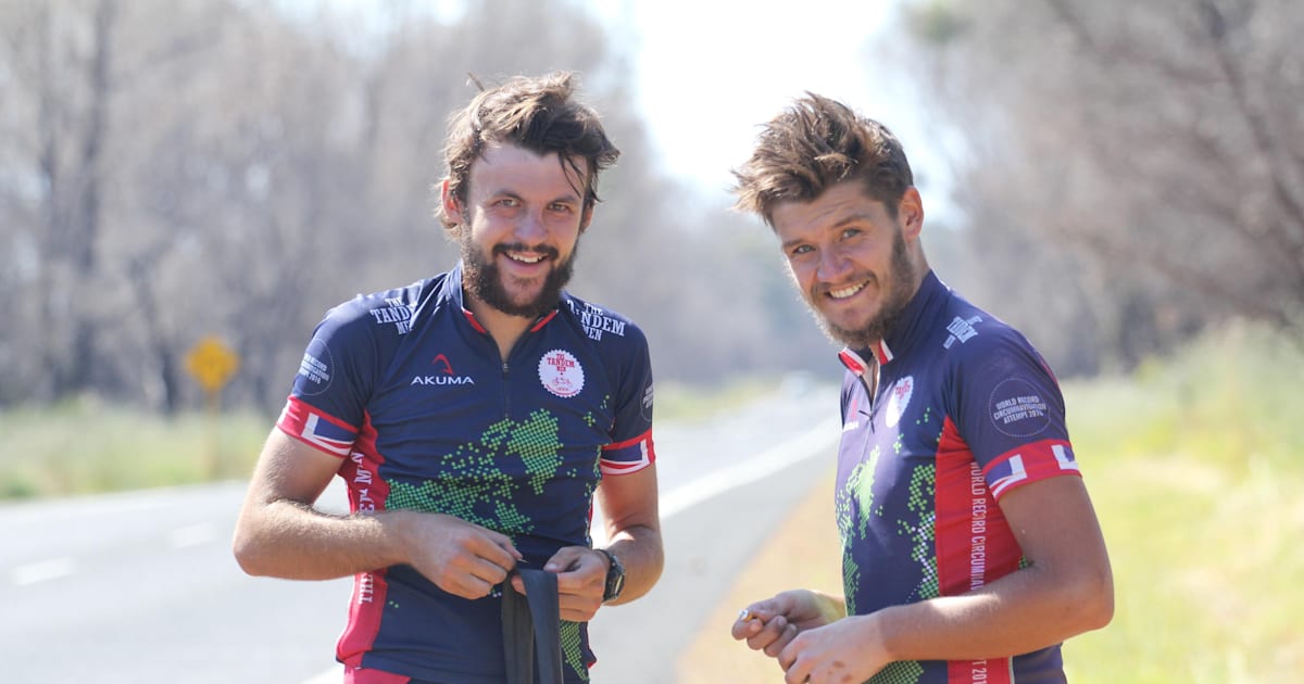 Tandem cycling world record | Red Bull