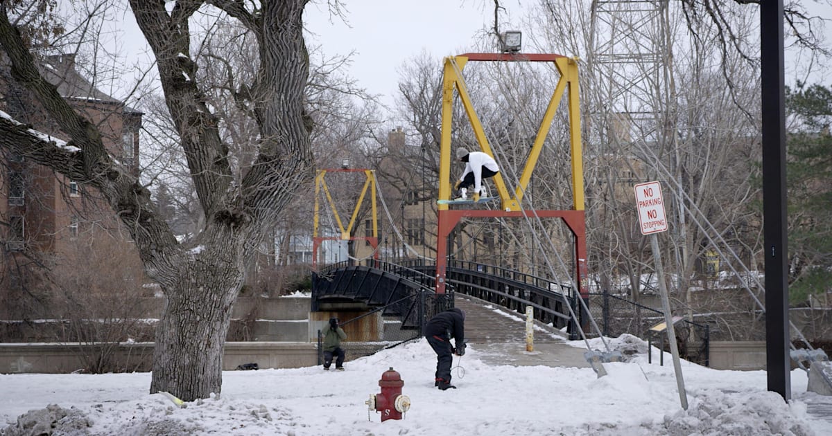 Stronger: Scott Stevens snowboard en Minnesota