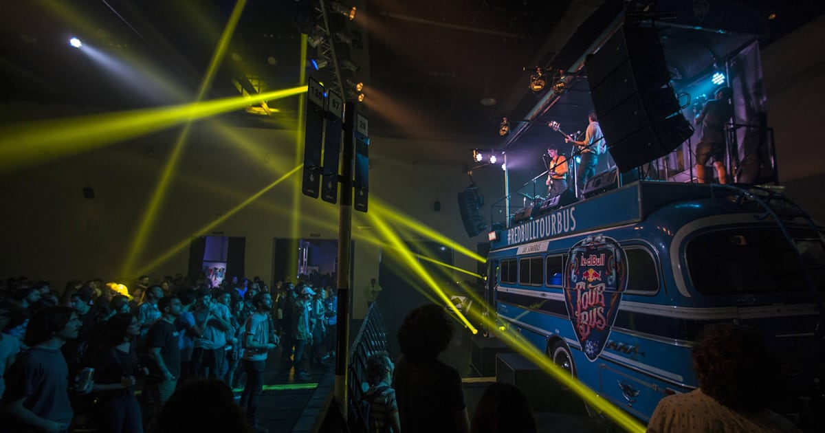 ¡Red Bull Tour Bus está listo!