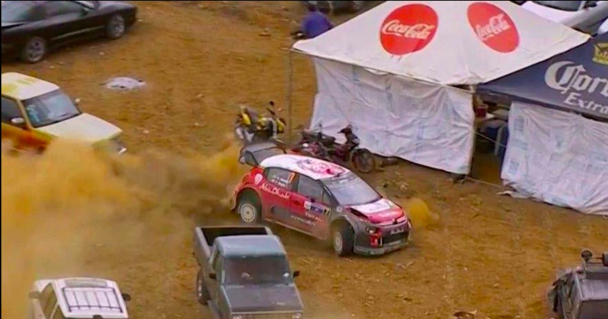 Kris Meeks's Power Stage off in Mexico