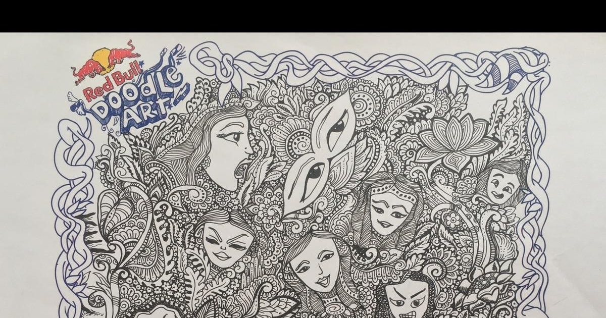 Inspiring doodles from Red Bull Doodle Art India 2017