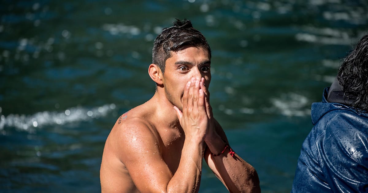 Jonathan Paredes Red Bull Cliff Diving 2017 win Chile