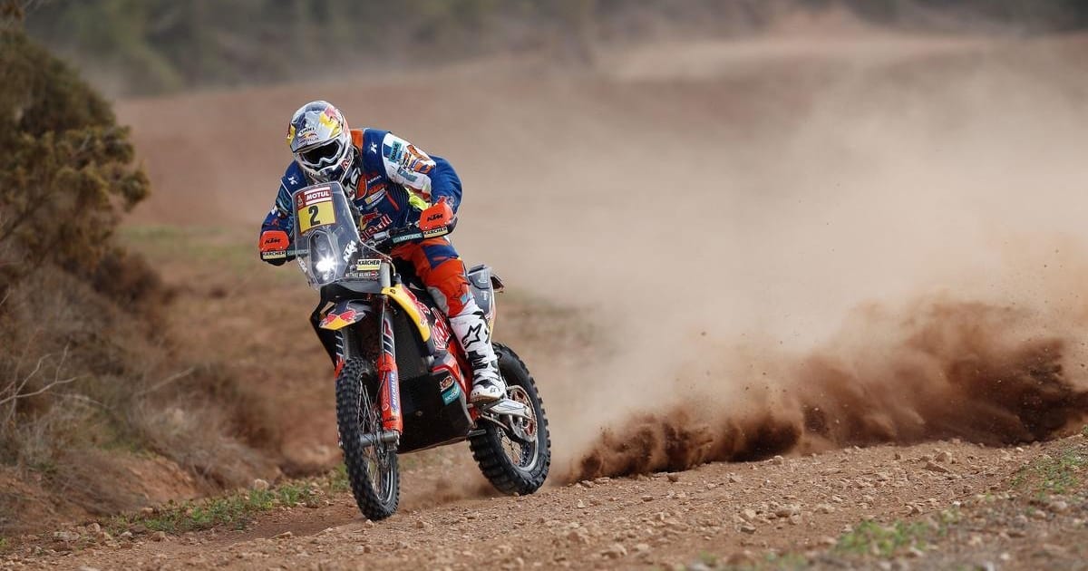 Matthias Walkner beim KTM-Teamshooting 2017