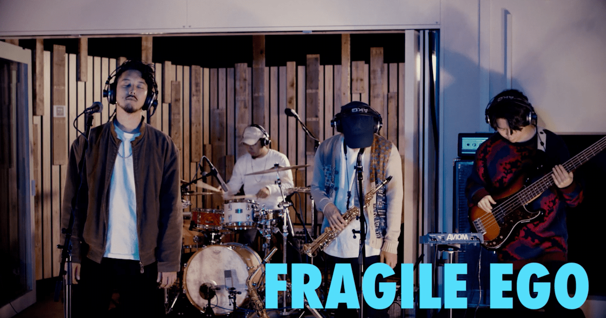 Wonk perform Fragile Ego at Red Bull Studios in Tokyo