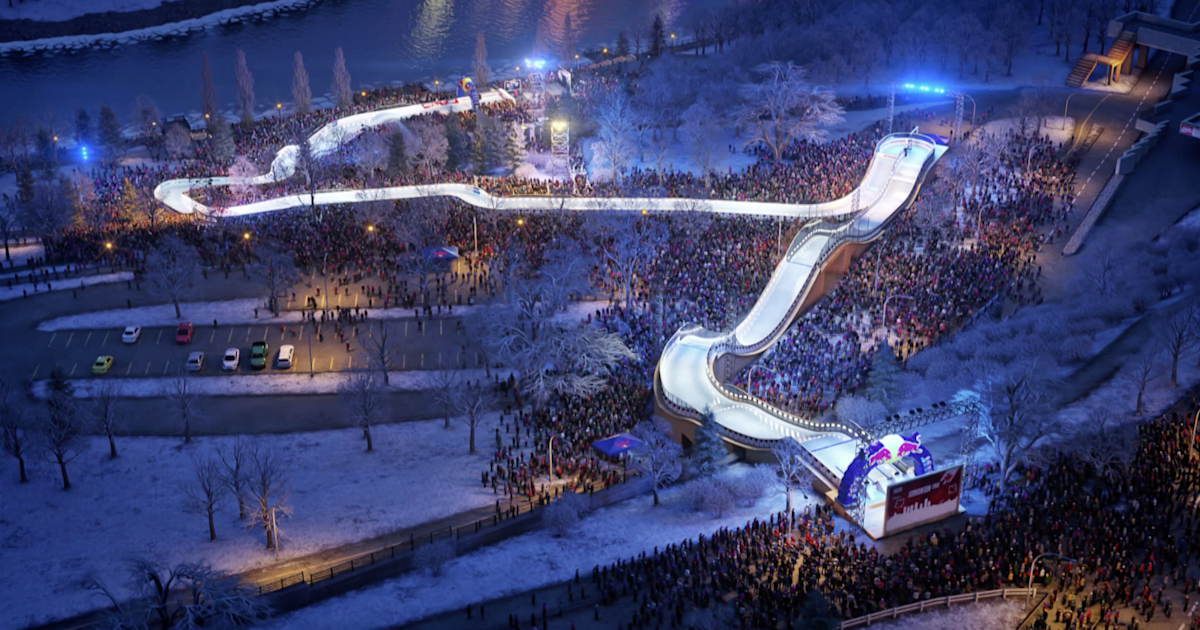 Red Bull Crashed Ice: Edmonton 3D Track