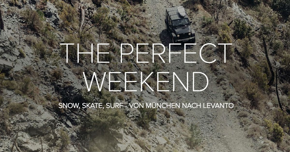 RB The Perfect Weekend >> Von München nach Levanto!