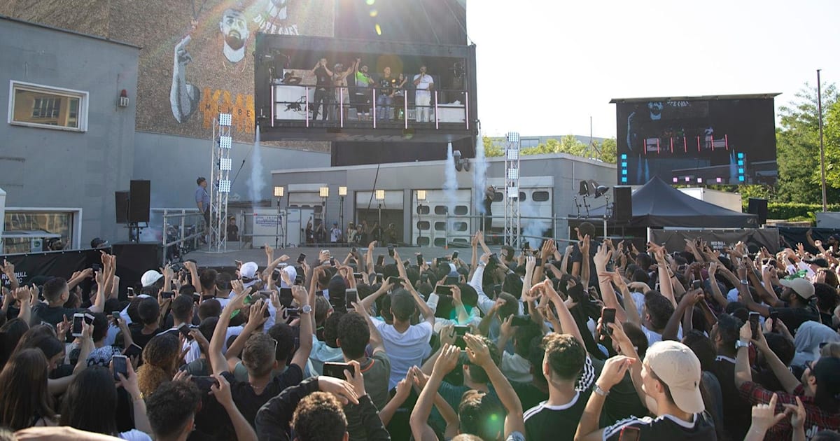 KMN Gang: Live-Konzert auf schwebender Bühne +Video+