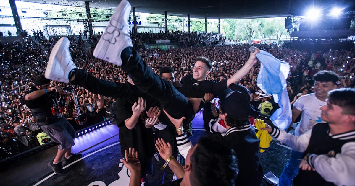 WOS campeón internacional argentino de freestyle