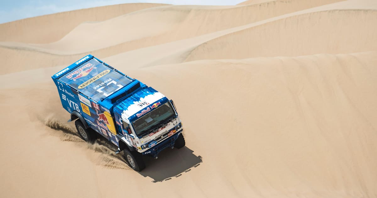 Dakar Rally 2021: Trucks at Dakar – video