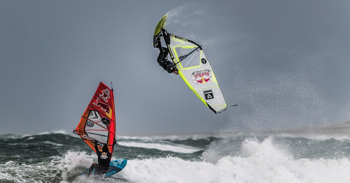 Red Bull Storm Chase: Windsurfers tackle Irish waves