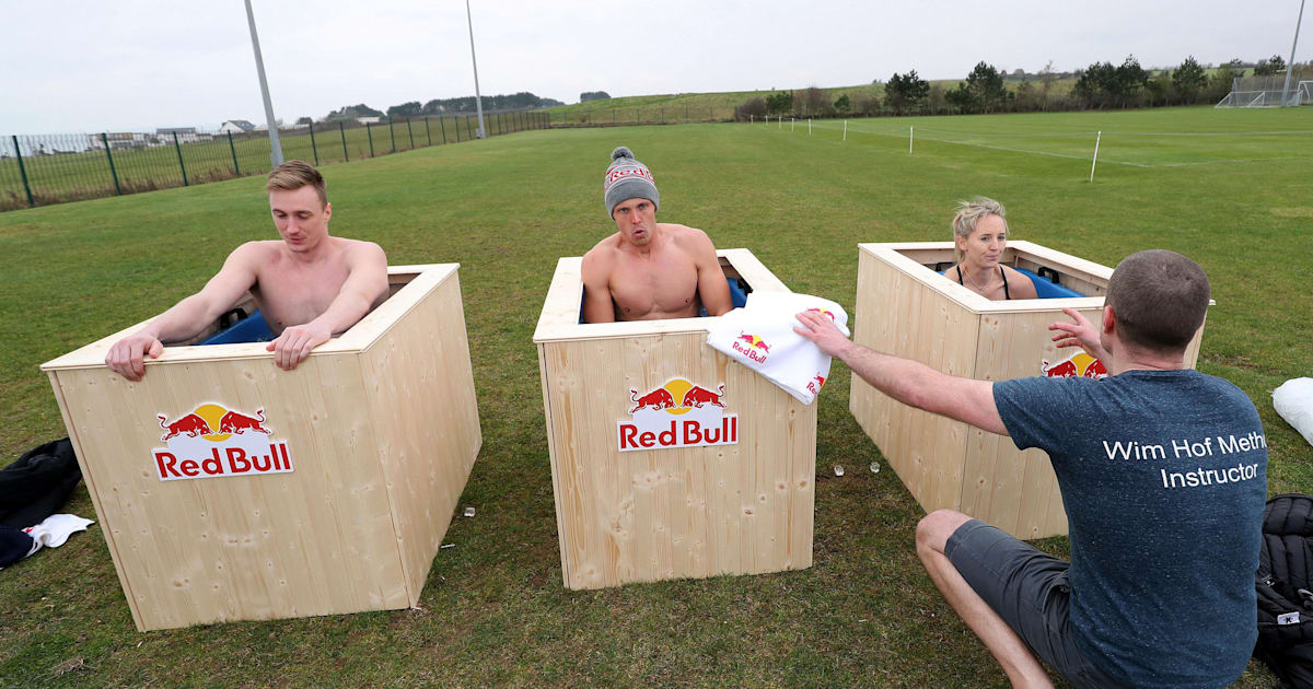 Ice bath training: Top athletes try the Wim Hof Method