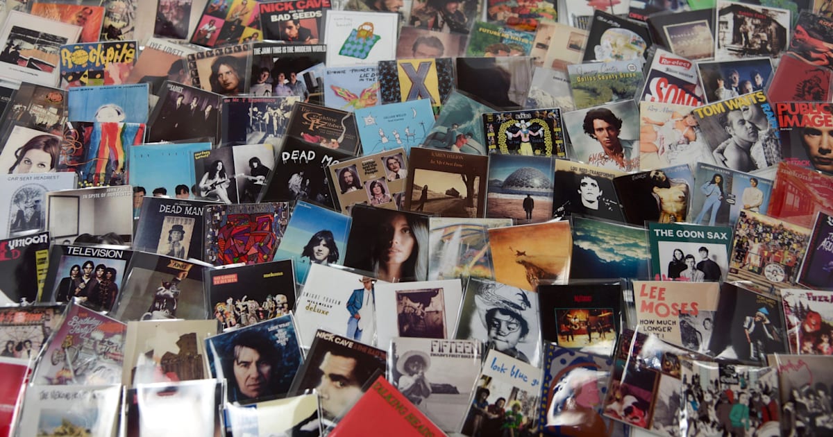 La colección de discos en miniatura de Teeny Tiny Vinyl