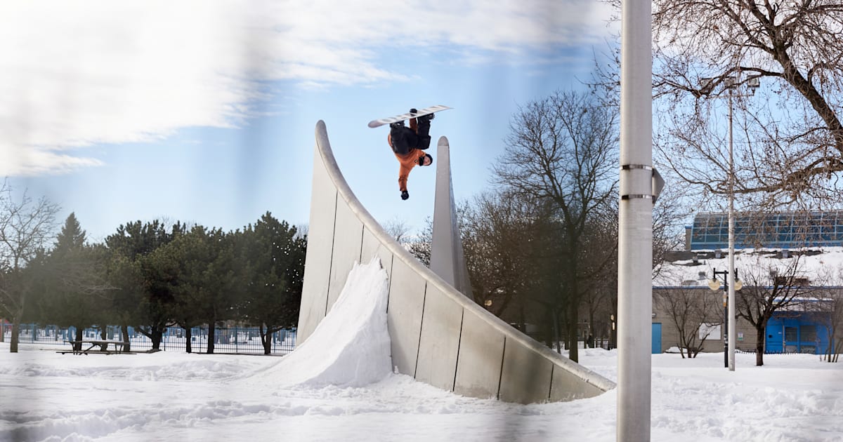 Seb Toots proves that his love for snowboarding