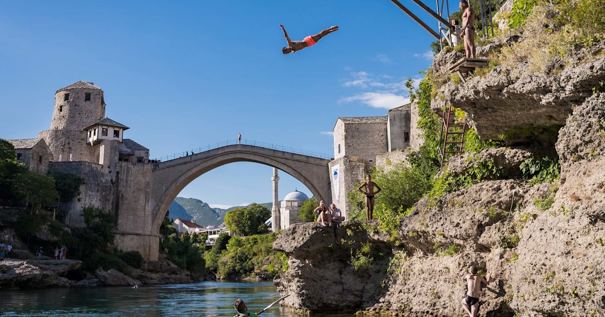 Red Bull Cliff Diving: Training future stars in Mostar